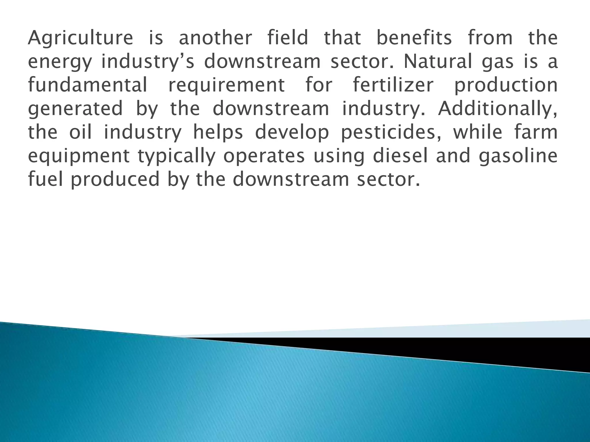 Overview of the Downstream Sector of the Energy Industry | PPTX