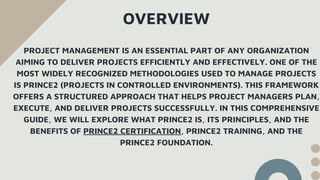 What is PRINCE2 ? A Comprehensive Guide | PPT