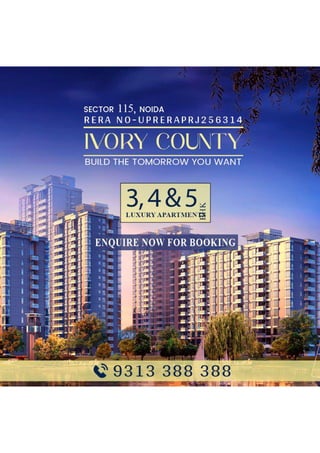 Ivory County Sector 115 Noida | PDF