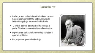 žIvot i doživljaji nikole pašića | PPT