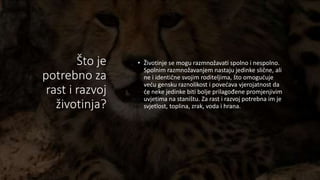 Životinjska raznolikost zavičaja | PPT