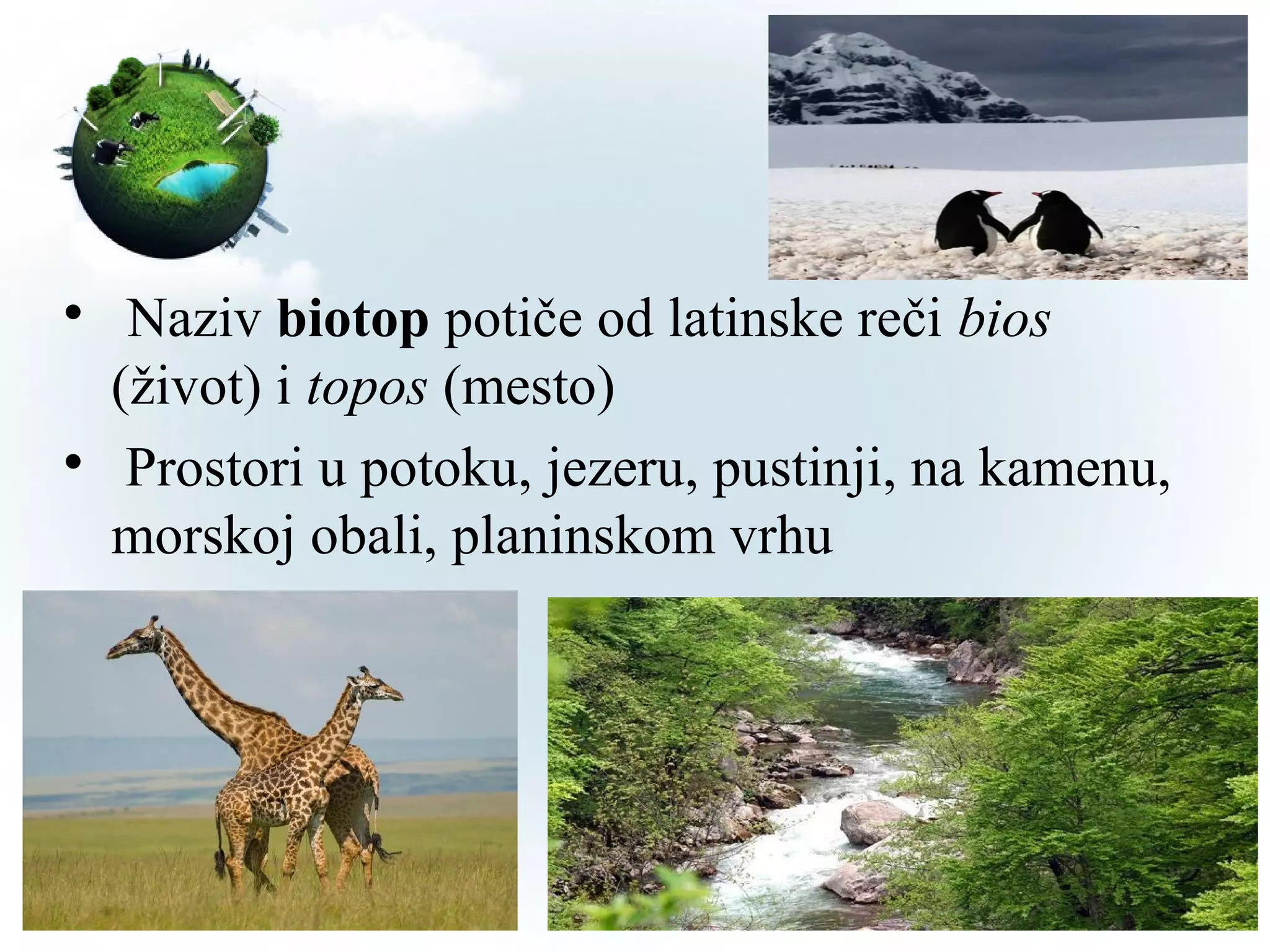 ŽIvotna sredina i životno stanište | PPT