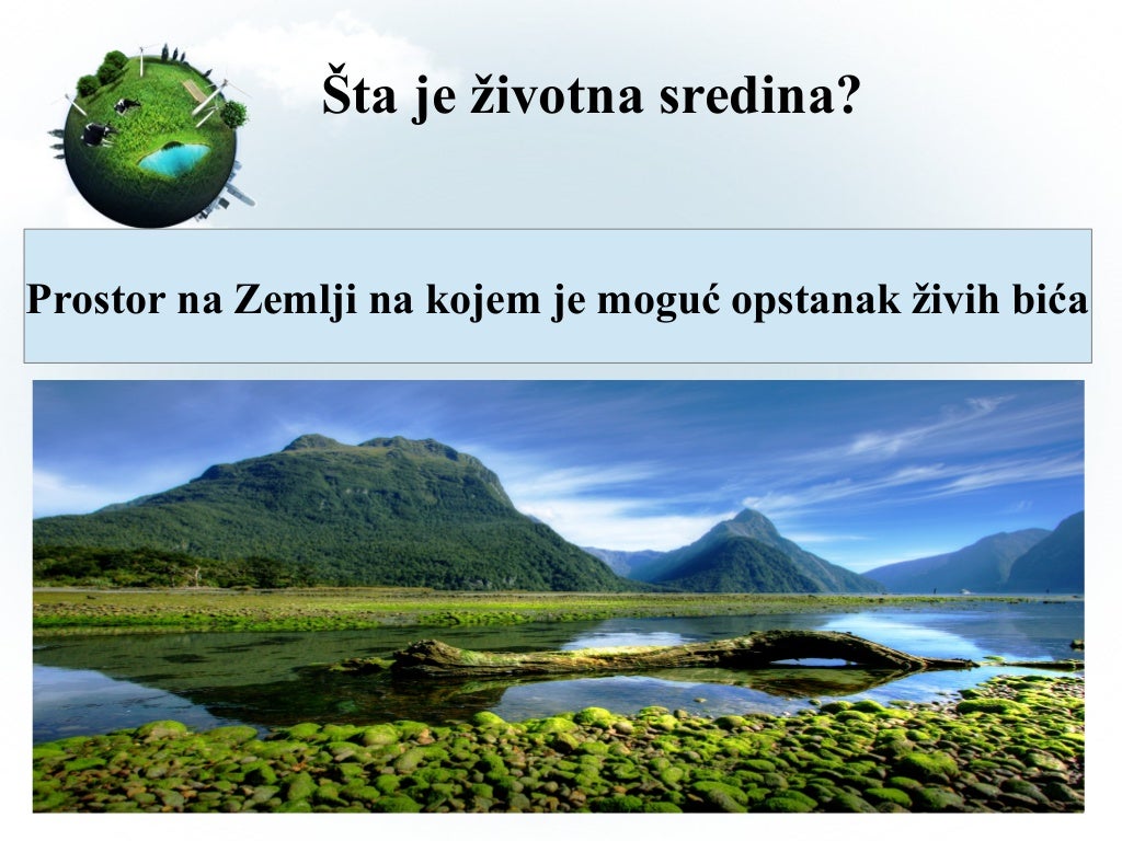 ŽIvotna sredina i životno stanište