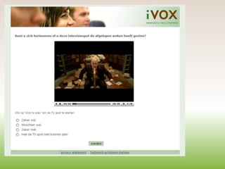 I vox business cases survey examples | PPT