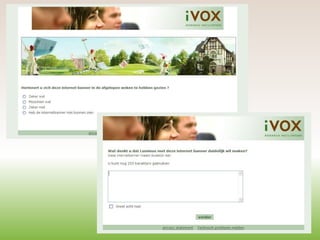 I vox business cases survey examples | PPT