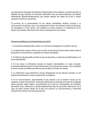 Insuficiencia venosa periférica (información) | DOCX