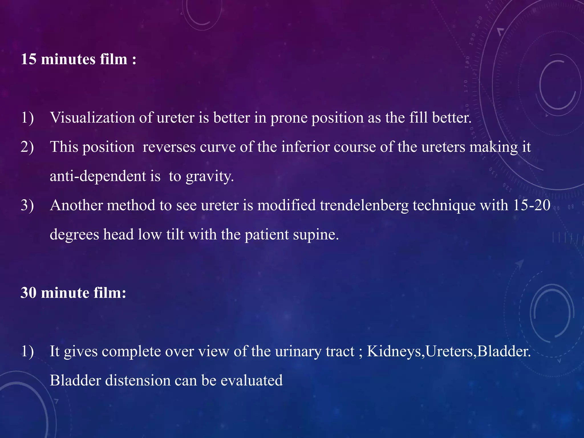 INTRAVENOUS UROGRAM (IVU) | PPTX
