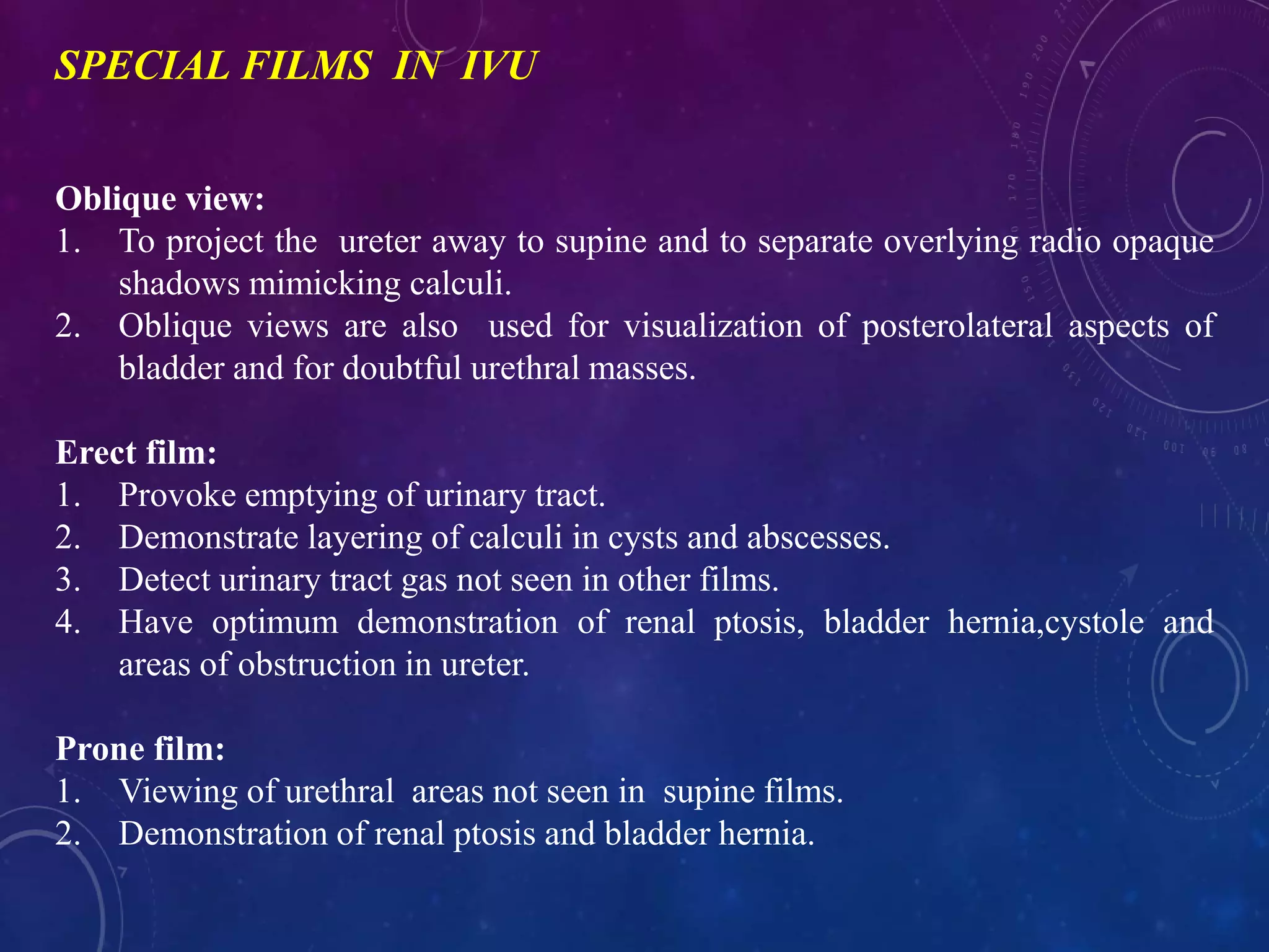 INTRAVENOUS UROGRAM (IVU) | PPTX