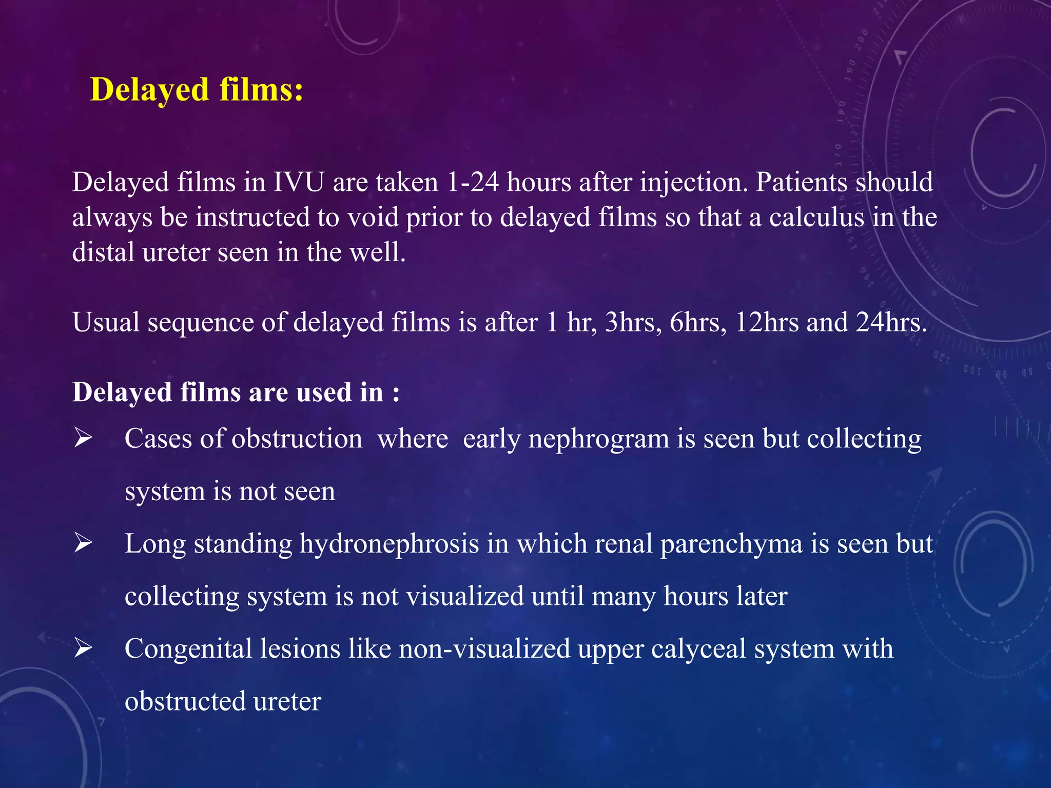 INTRAVENOUS UROGRAM (IVU) | PPTX