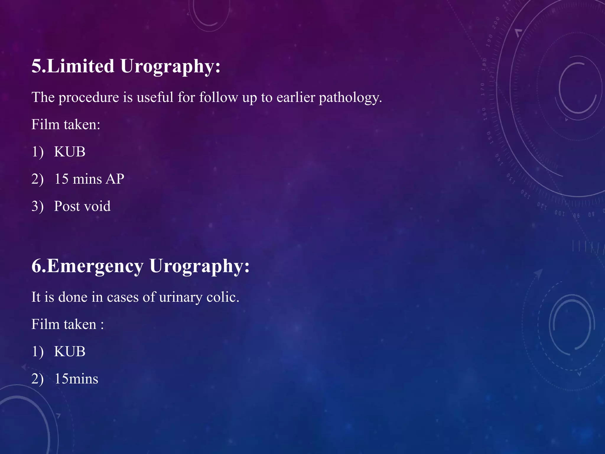 INTRAVENOUS UROGRAM (IVU) | PPTX