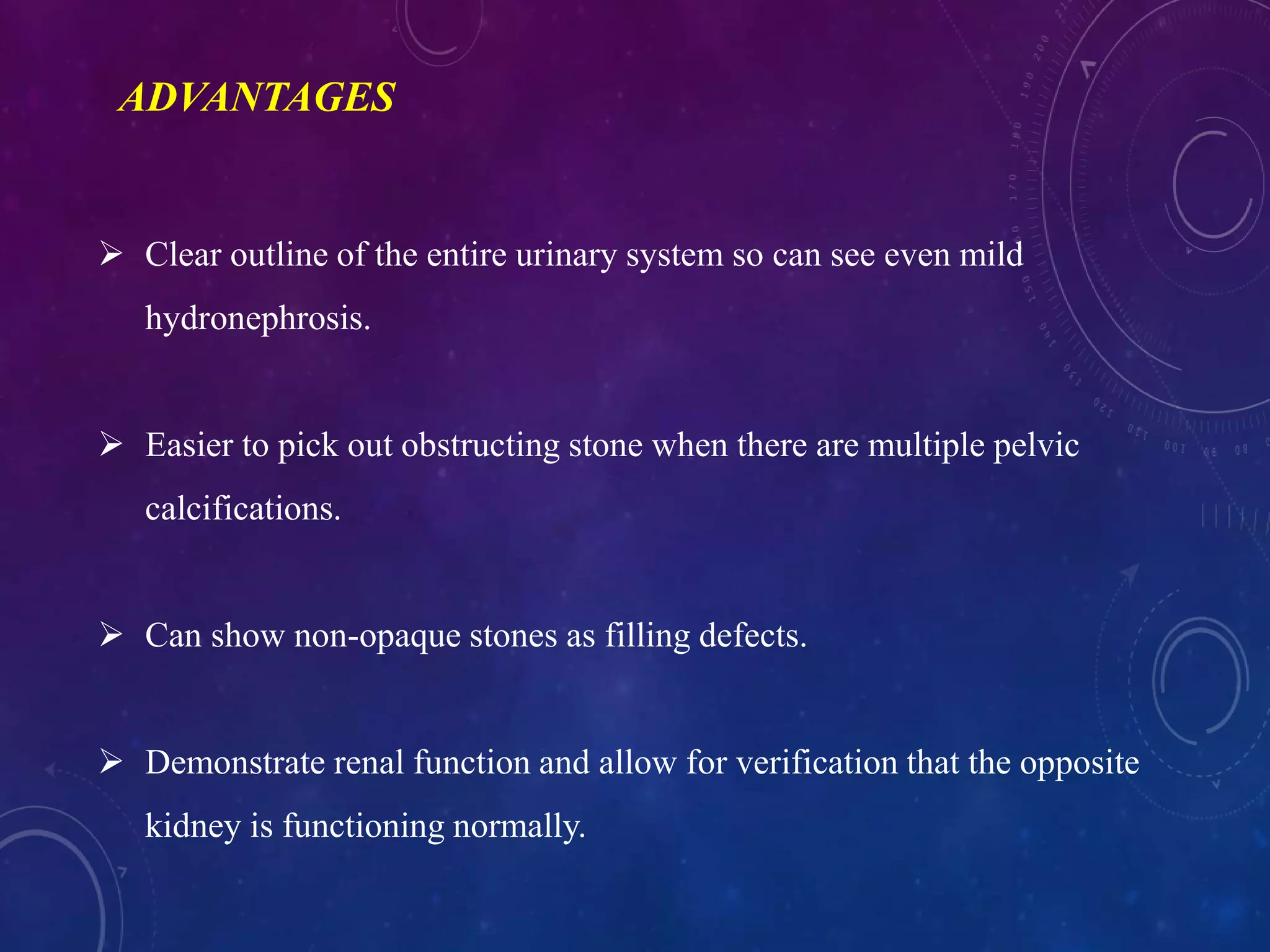 INTRAVENOUS UROGRAM (IVU) | PPTX