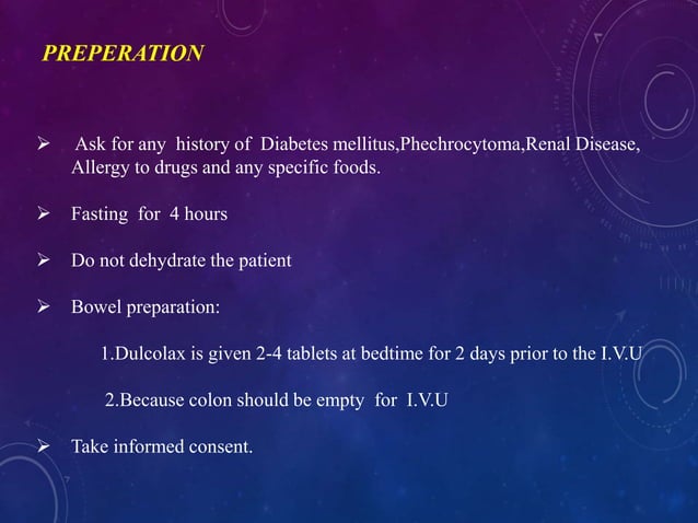 INTRAVENOUS UROGRAM (IVU) | PPTX