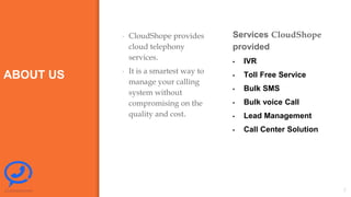 Ivr | PPTX | Cloud Computing | Internet