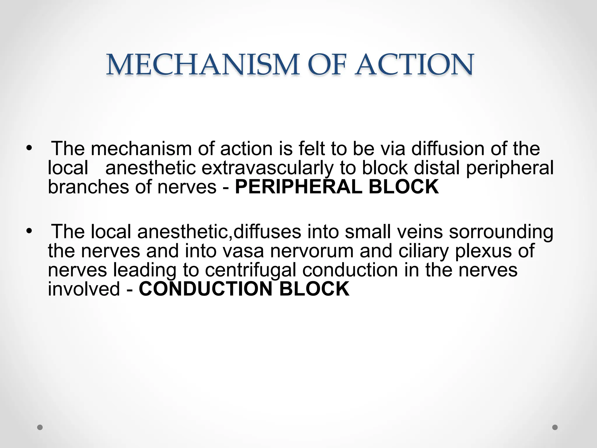 Presentation on intravenous regional anaesthesia | PPTX
