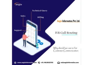 Ivr call routing aegisinformatics | PPT