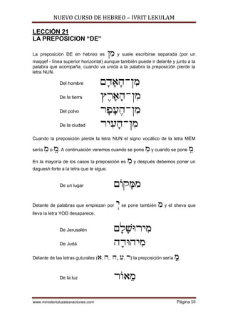 Ivrit lekulam hebreo para todos | PDF
