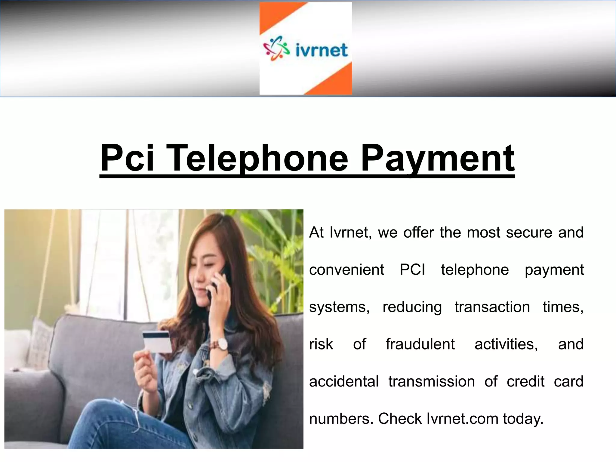 Pci Telephone Payment | PPT
