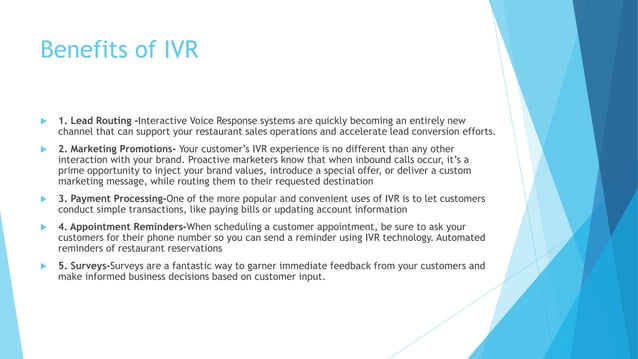 IVR BOX features | PPT