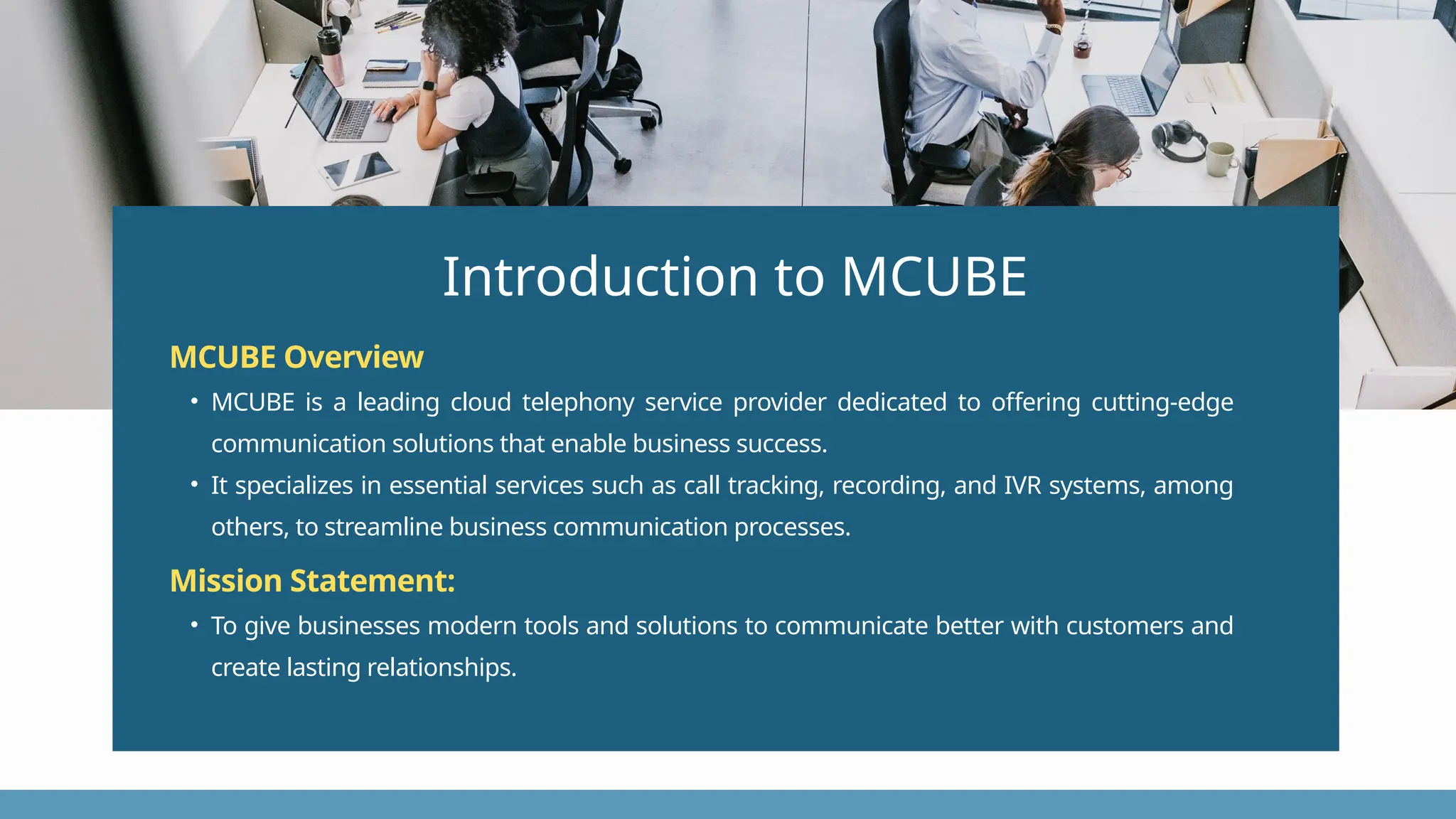 Transforming Customer Communication with MCUBE IVR Solutions | PPT