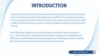 Complete Guide to IVR (Interactive Voice Response) Systems.pdf