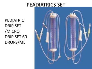 IV SET for GNM and B.Sc Nursing Students ppt. | PPT