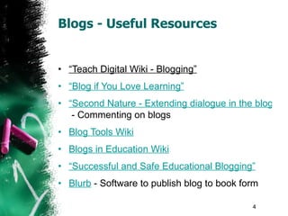 IV-STEM - Introduction to Blogs, Wikis, RSS | PPT