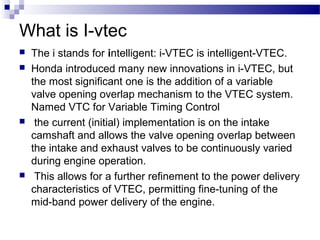 I vtec ppt | PPT | Performance Cars | Auto Type