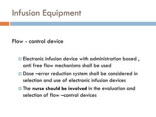 IV therapy, Nurse's role | PDF
