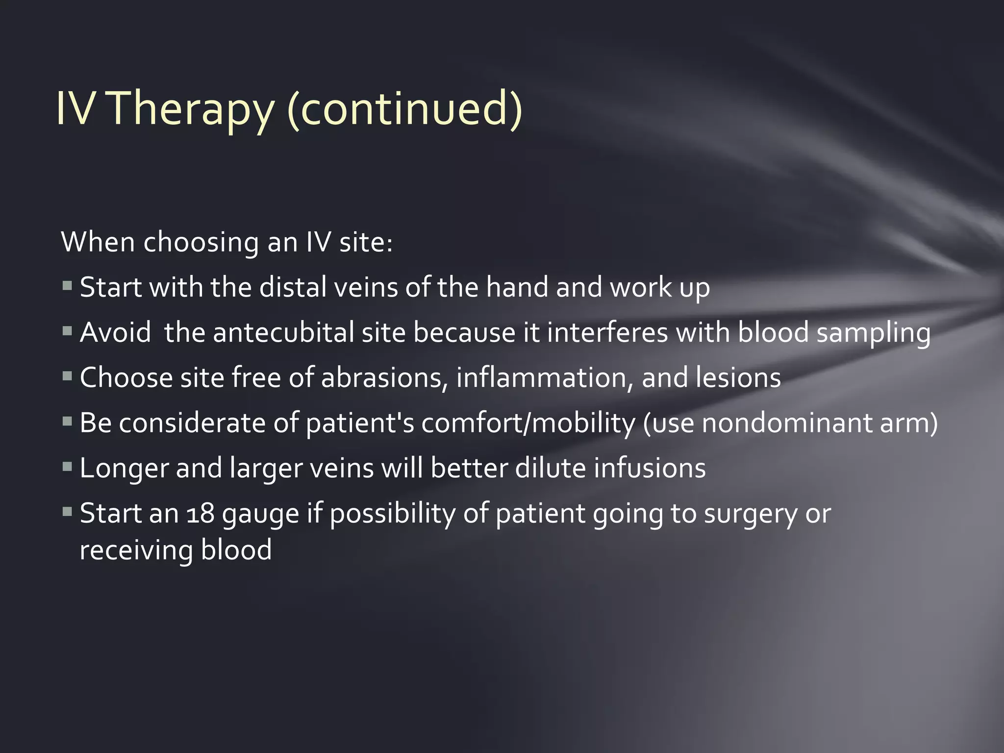 Iv therapy | PPT