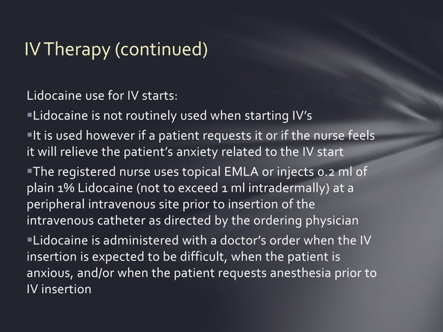 Iv therapy | PPT