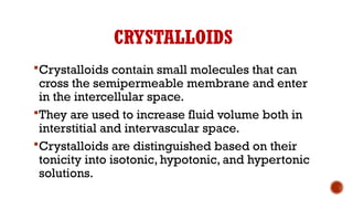 IV therapy, Type of IV fluids, Fluid calculation | PPT