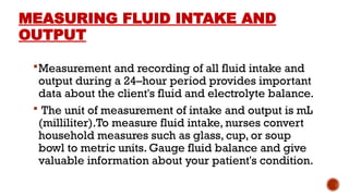 IV therapy, Type of IV fluids, Fluid calculation | PPT