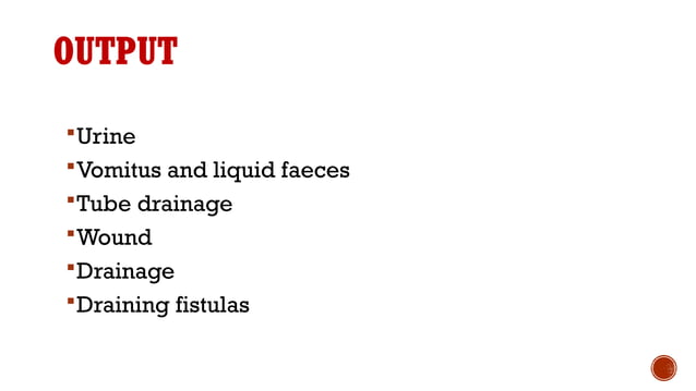 IV therapy, Type of IV fluids, Fluid calculation | PPT