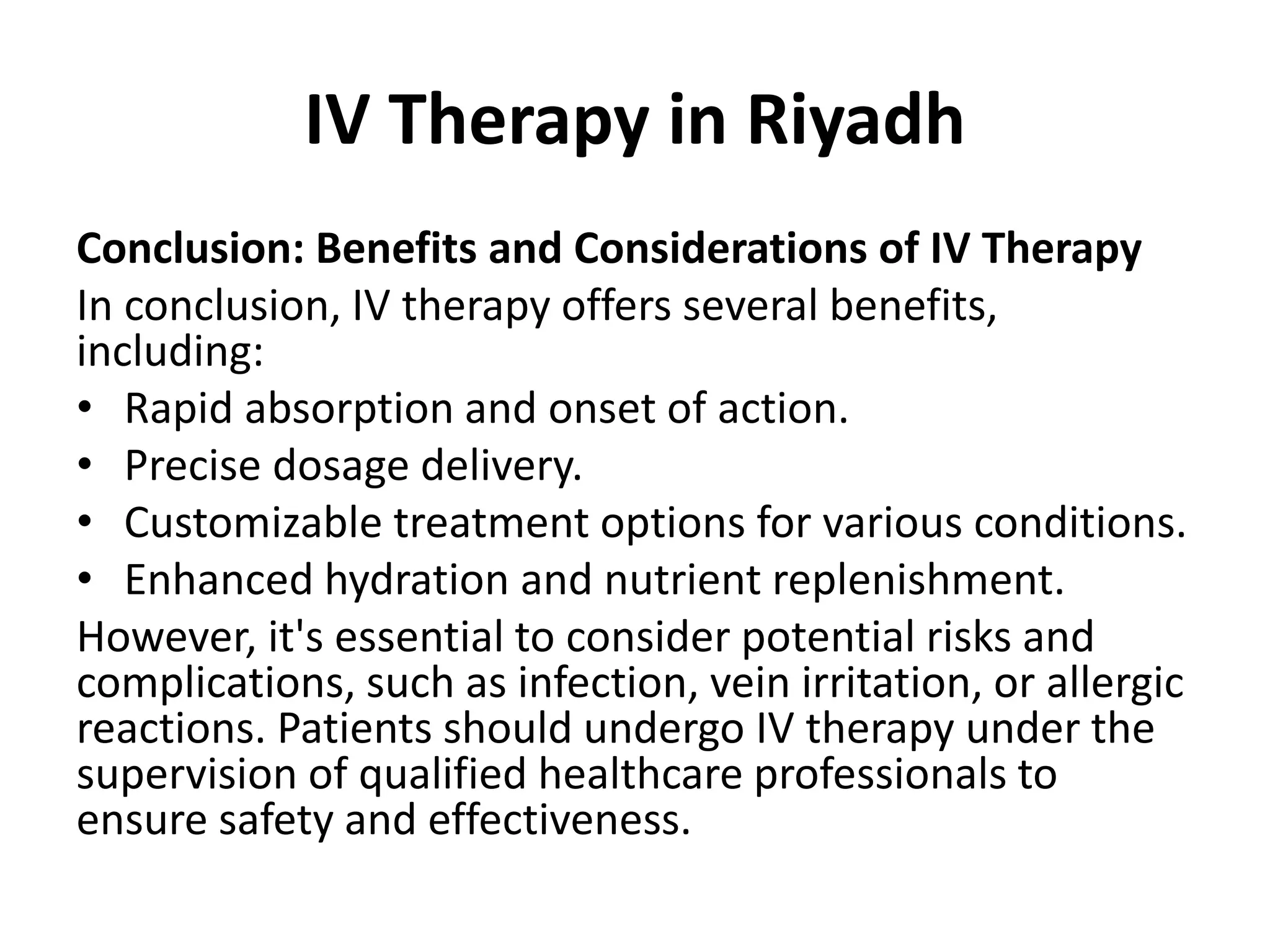 IV Therapy in Riyadh, Saudi Arabia .pptx
