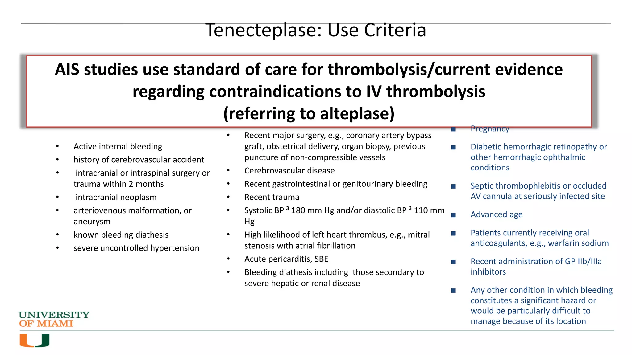 Iv thrombolysis in clinical practicefinal 11082021 | PDF