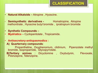 IVTh sem anticholinergics-converted unit-3.pptx