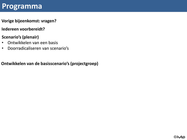 HBSP - HBO module 1 - bijeenkomst 4 | PDF