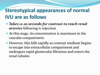 Intravenous urography | PPT