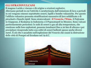 I vulcani | PPTX