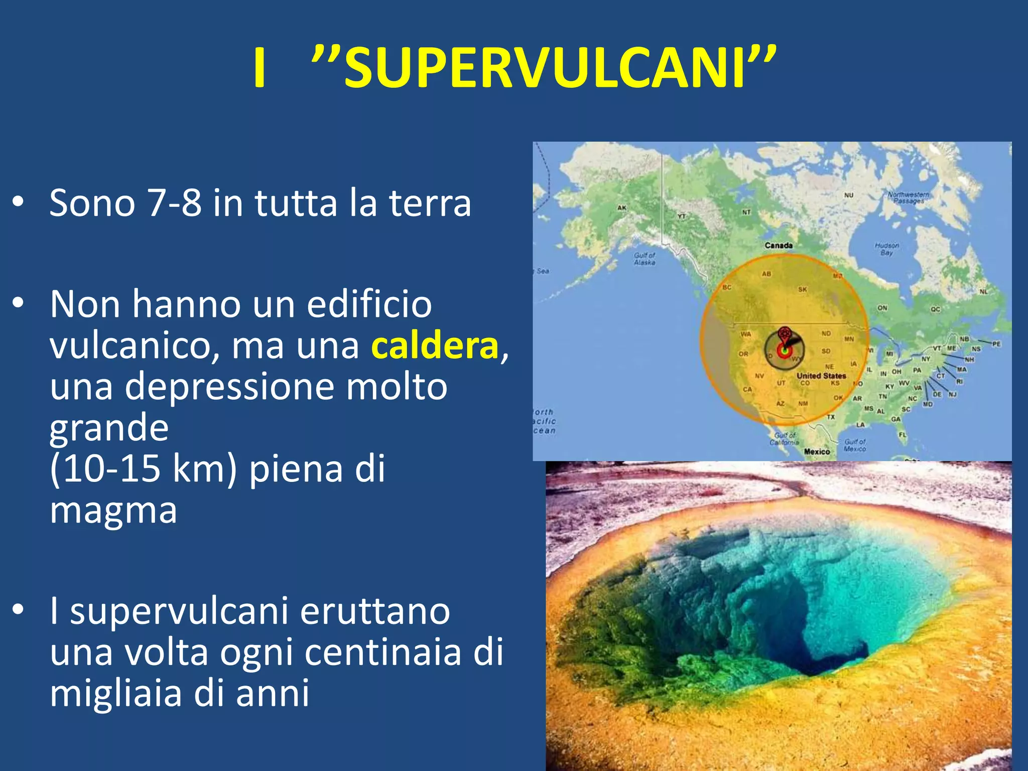 I vulcani | PPTX