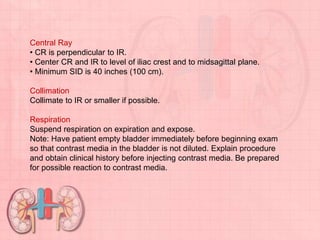 IVU lecture .....ppt | Medical Tests | Medical Health