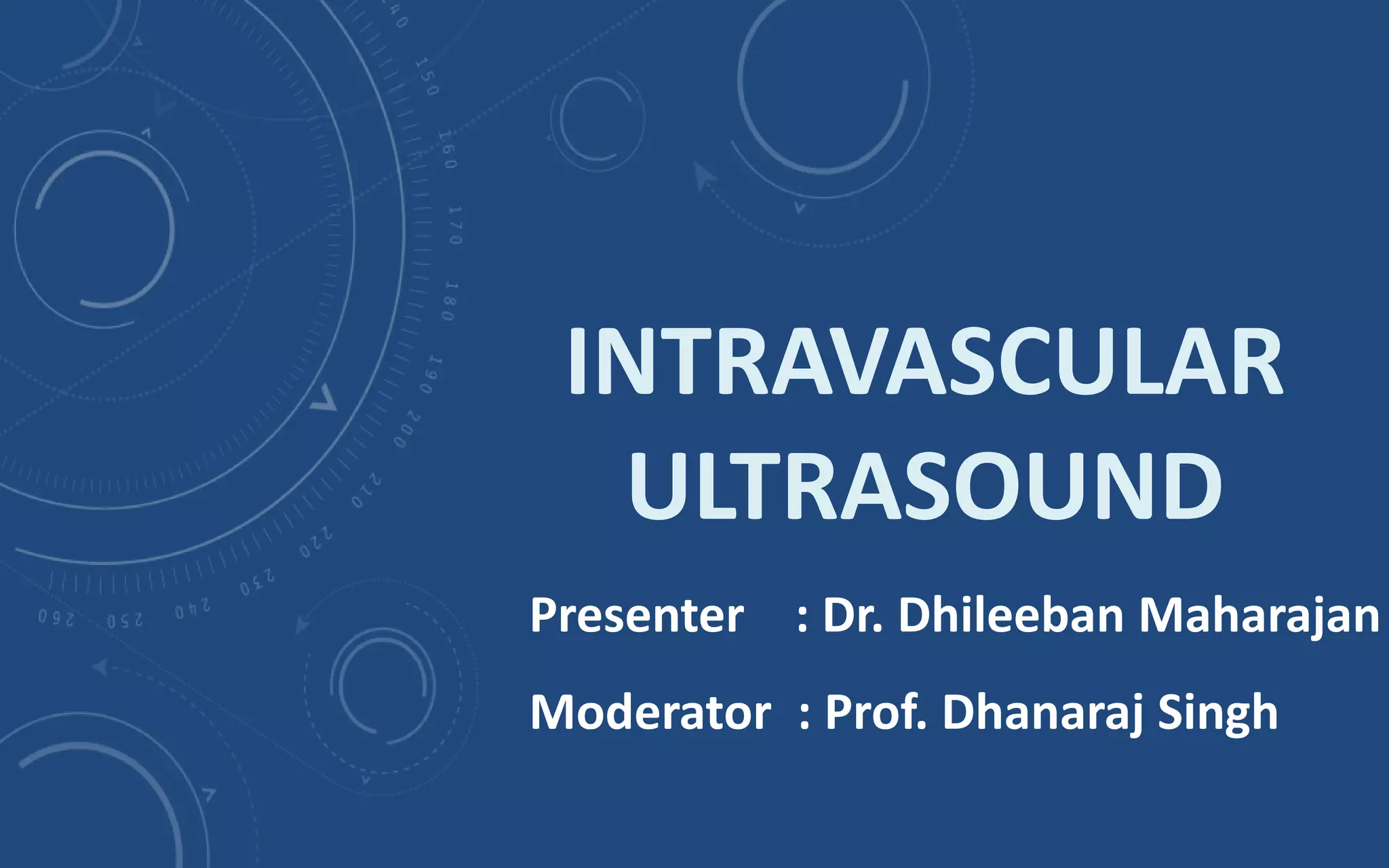 Intravenous Ultrasound | PPTX