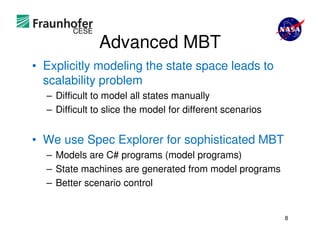 Ivv workshop model-based-testing-of-nasa-systems | PDF