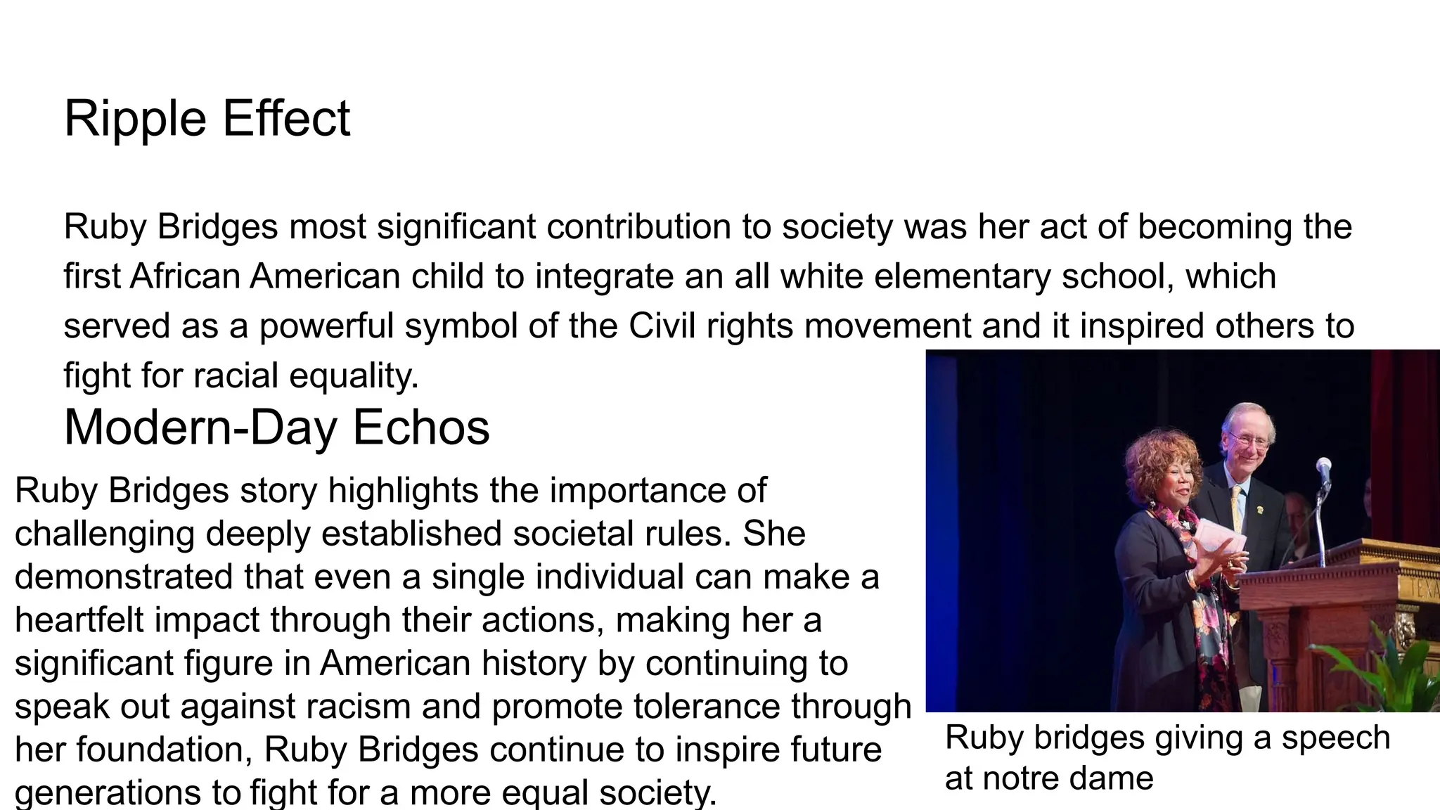 Ruby Bridges Hall of Heroes Presentation | PPTX