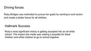 Ruby Bridges Hall of Heroes Presentation | PPTX