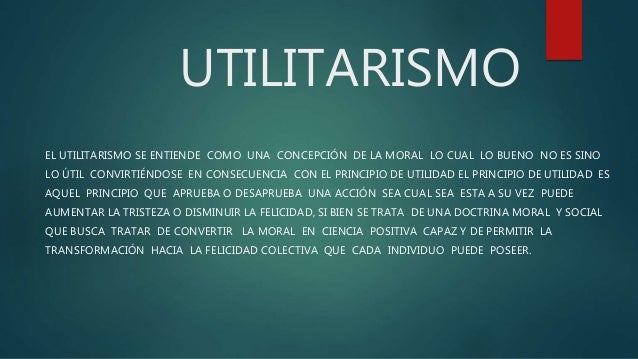 Utilitarismo