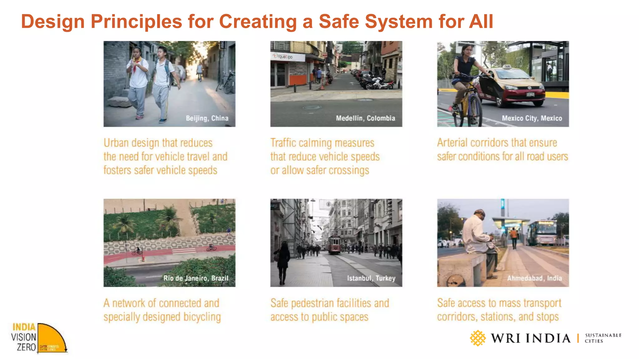 Cities Safer by Design - Guidelines For Safe Road Design for Cities | PPT