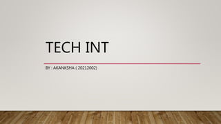 Information Warfare (Technical Intelligence) | PPTX