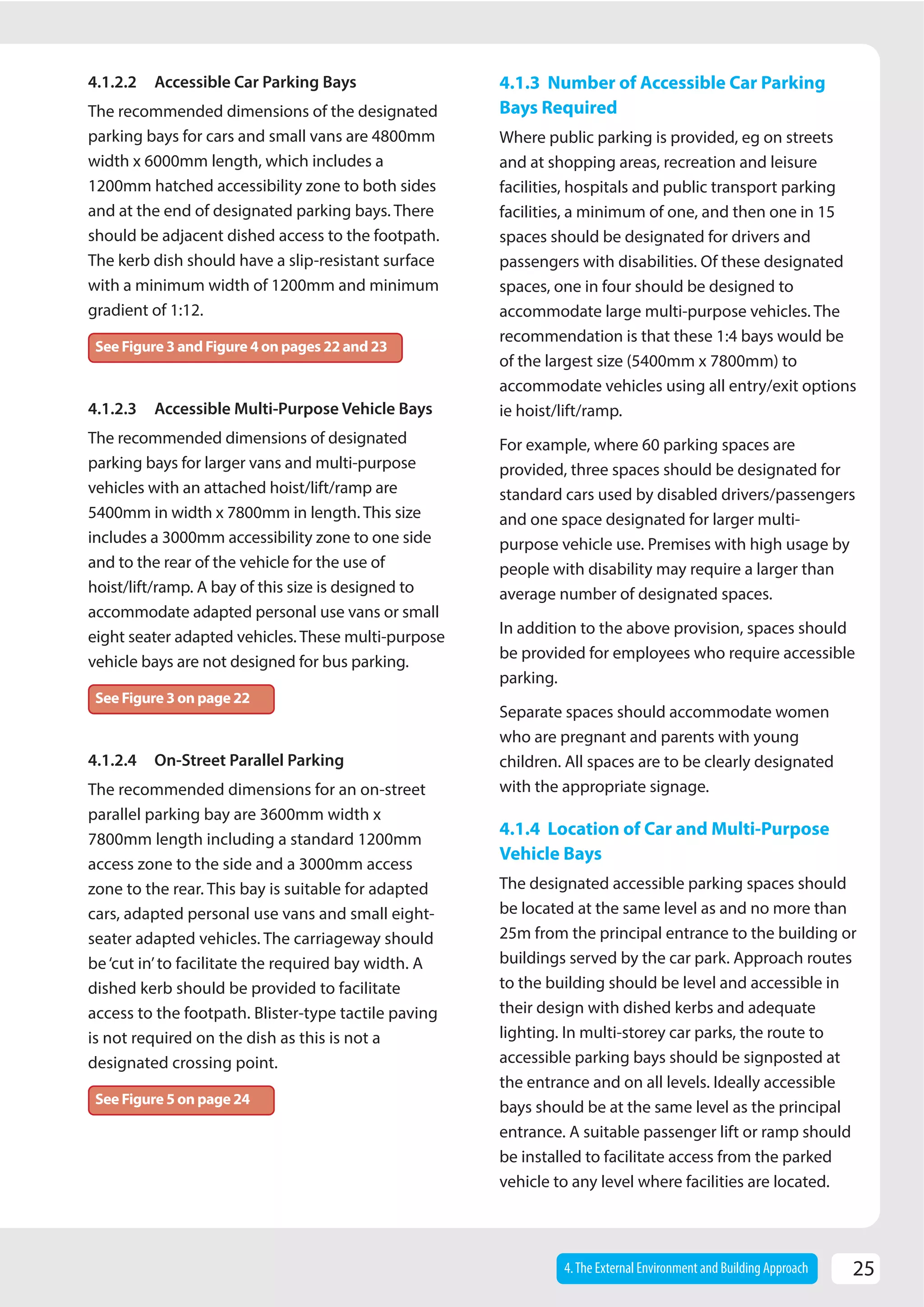 Irish Wheelchair Association Access Guidelines | PDF