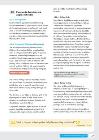 Irish Wheelchair Association Access Guidelines | PDF